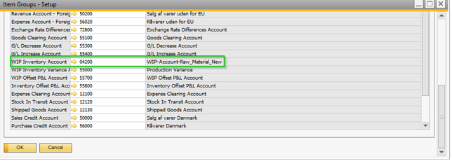 WIP Account Definition in Beas – Boyum Help Center