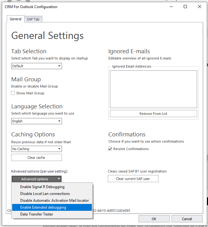 How to - Enable Extended debug logging in CRM for Outlook – Boyum ...