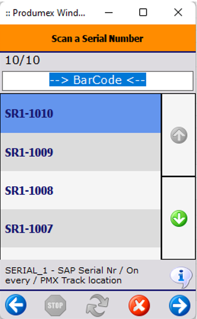 PRODUMEX WMS - Packing serial numbers – Boyum Help Center