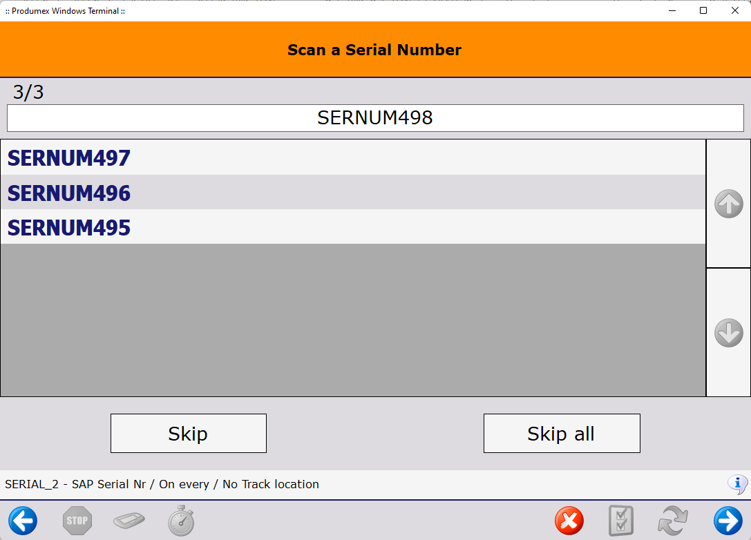PRODUMEX WMS - Packing serial numbers – Boyum Help Center