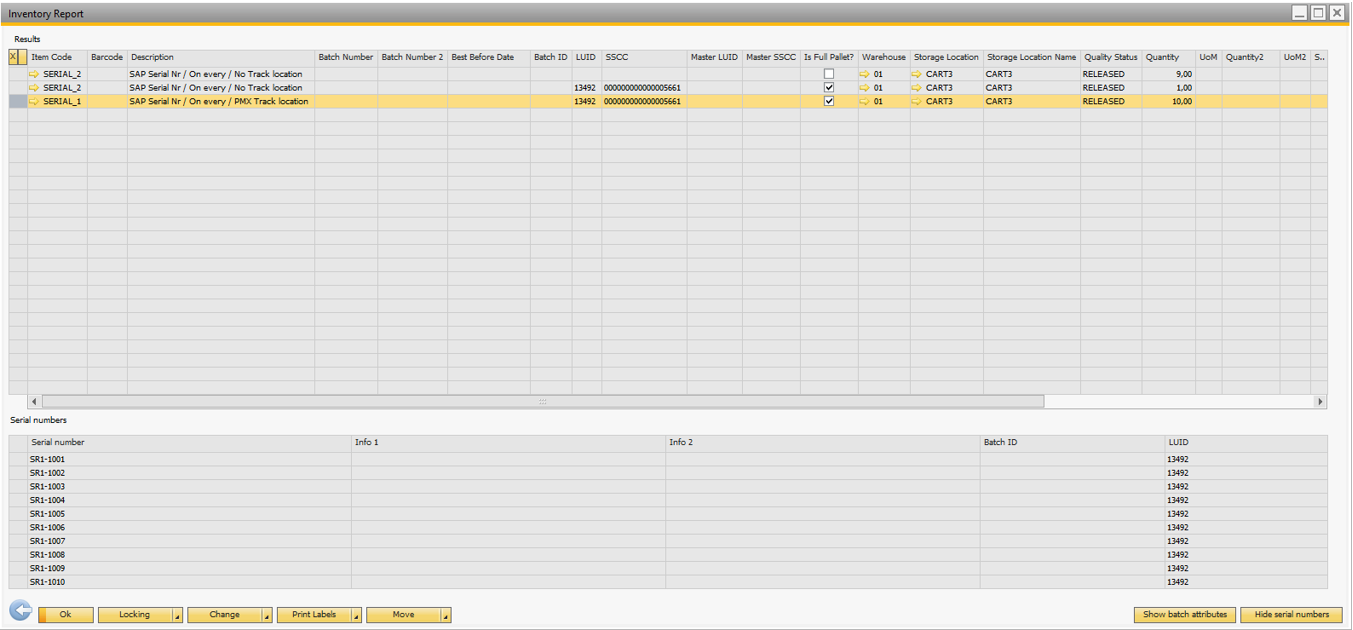 PRODUMEX WMS - Packing serial numbers – Boyum Help Center