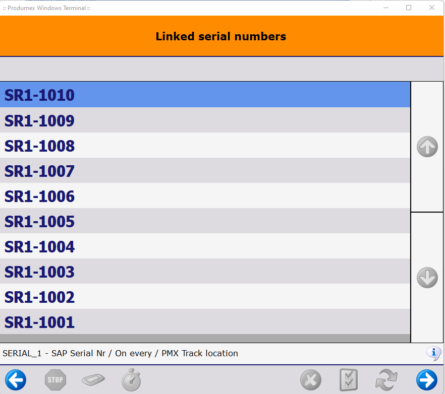 PRODUMEX WMS - Packing serial numbers – Boyum Help Center