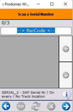 PRODUMEX WMS - Packing serial numbers – Boyum Help Center