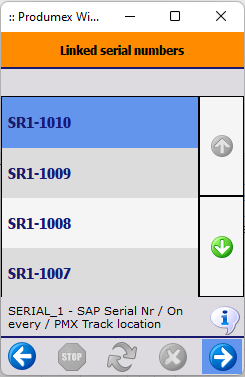 PRODUMEX WMS - Packing serial numbers – Boyum Help Center