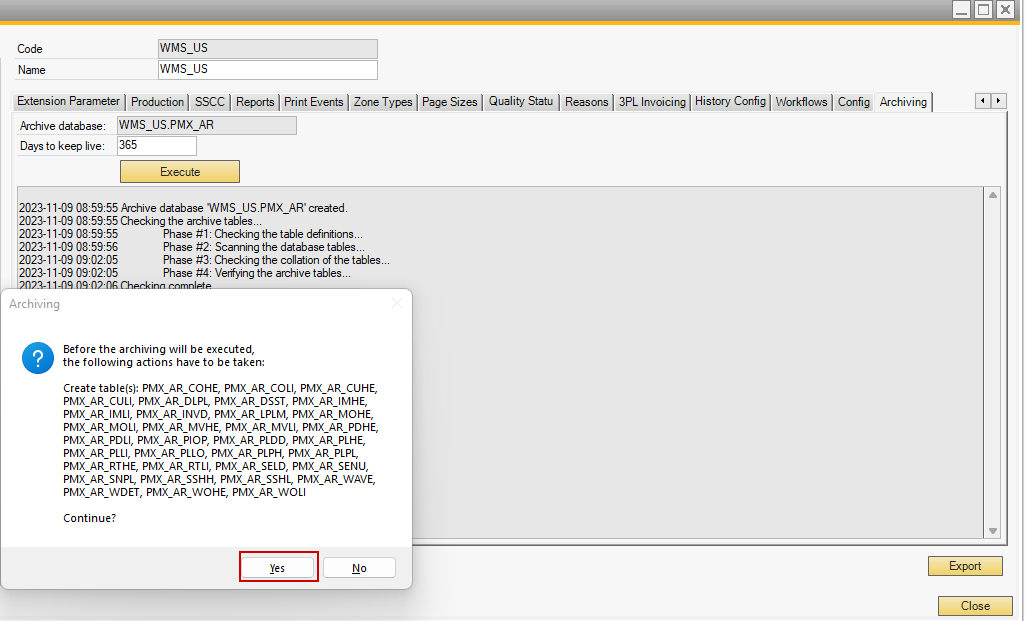 How to use archiving in Produmex WMS – Boyum Help Center