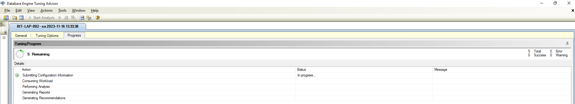 How To Use Ms Sql Database Engine Tuning Advisor For Wms Related Performance Investigation