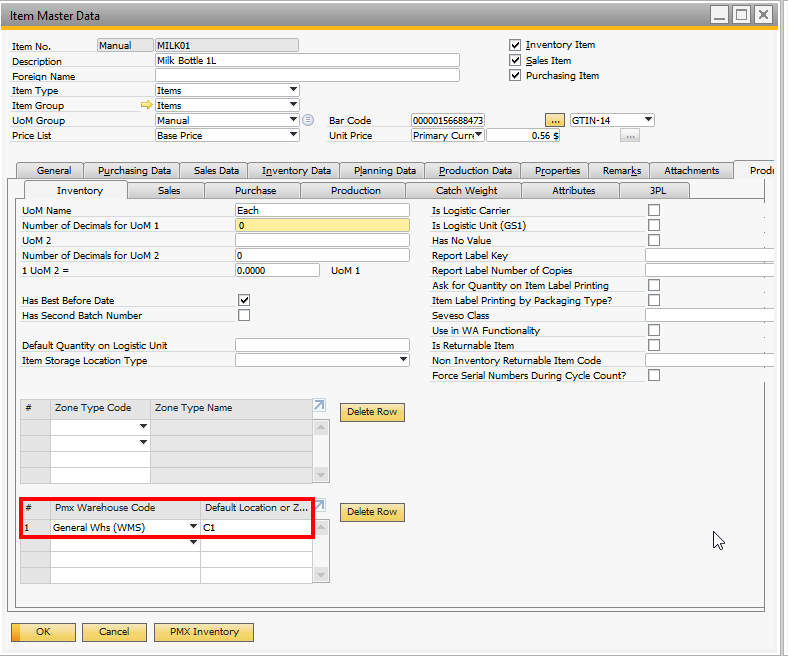 How to define Item Default Location automatically – Boyum Help Center