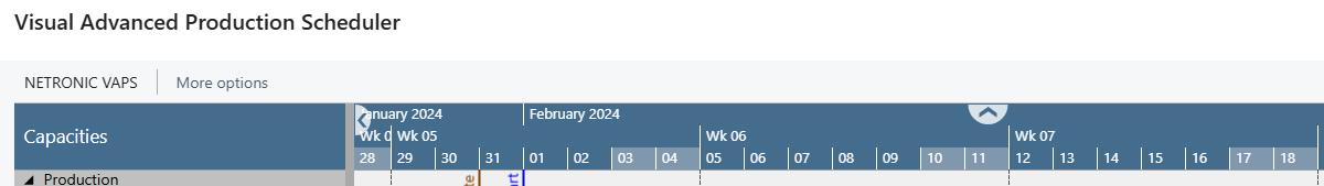 The time scale part of the schedule – Boyum Help Center