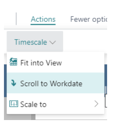 The time scale part of the schedule – Boyum Help Center